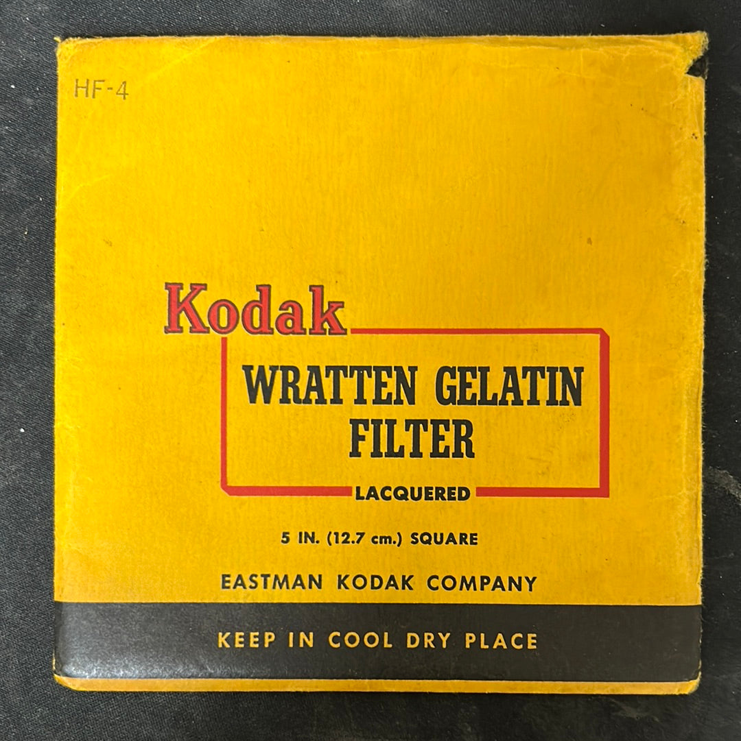 Kodak Wratten Gel Filter (HF-4) 5" x 5" – Du-All Camera