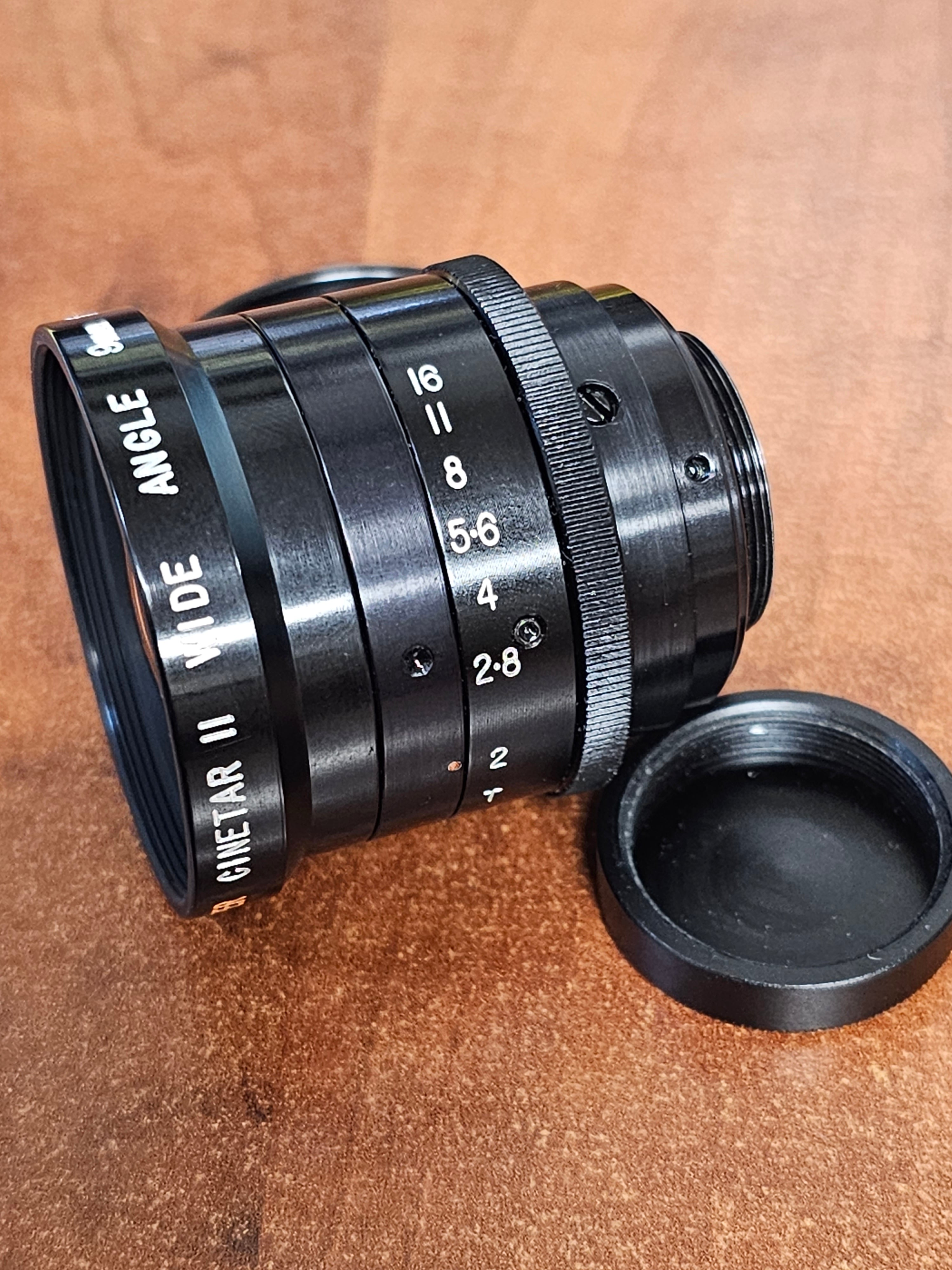Century Super Cinetar II 9mm f1.8 Wide Angle C-mount lens S# V7452 – Du ...