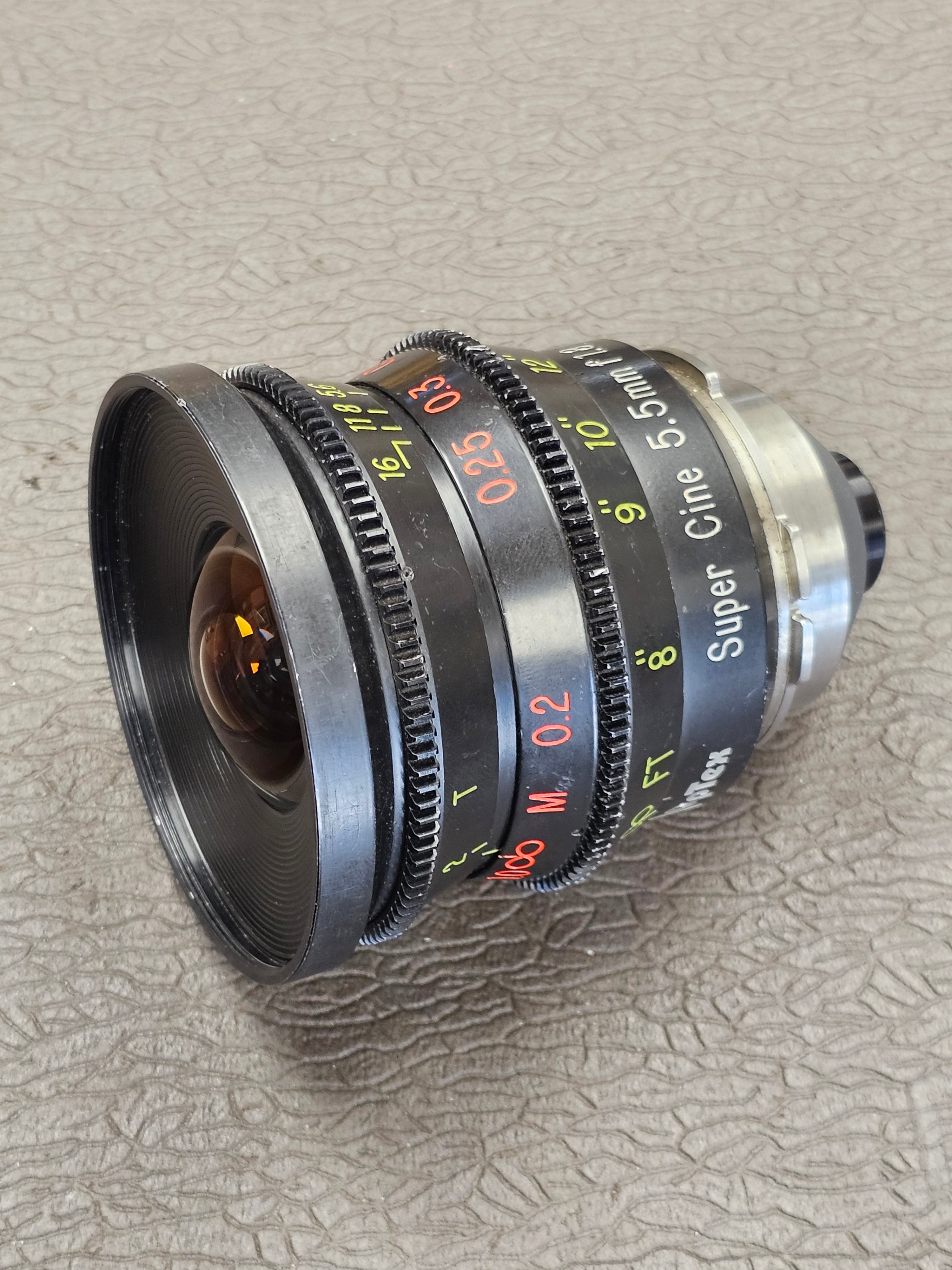 Optex Super Cine 5.5mm f1.8/T2 PL Mount Wide Angle Lens S# 550095 – Du ...