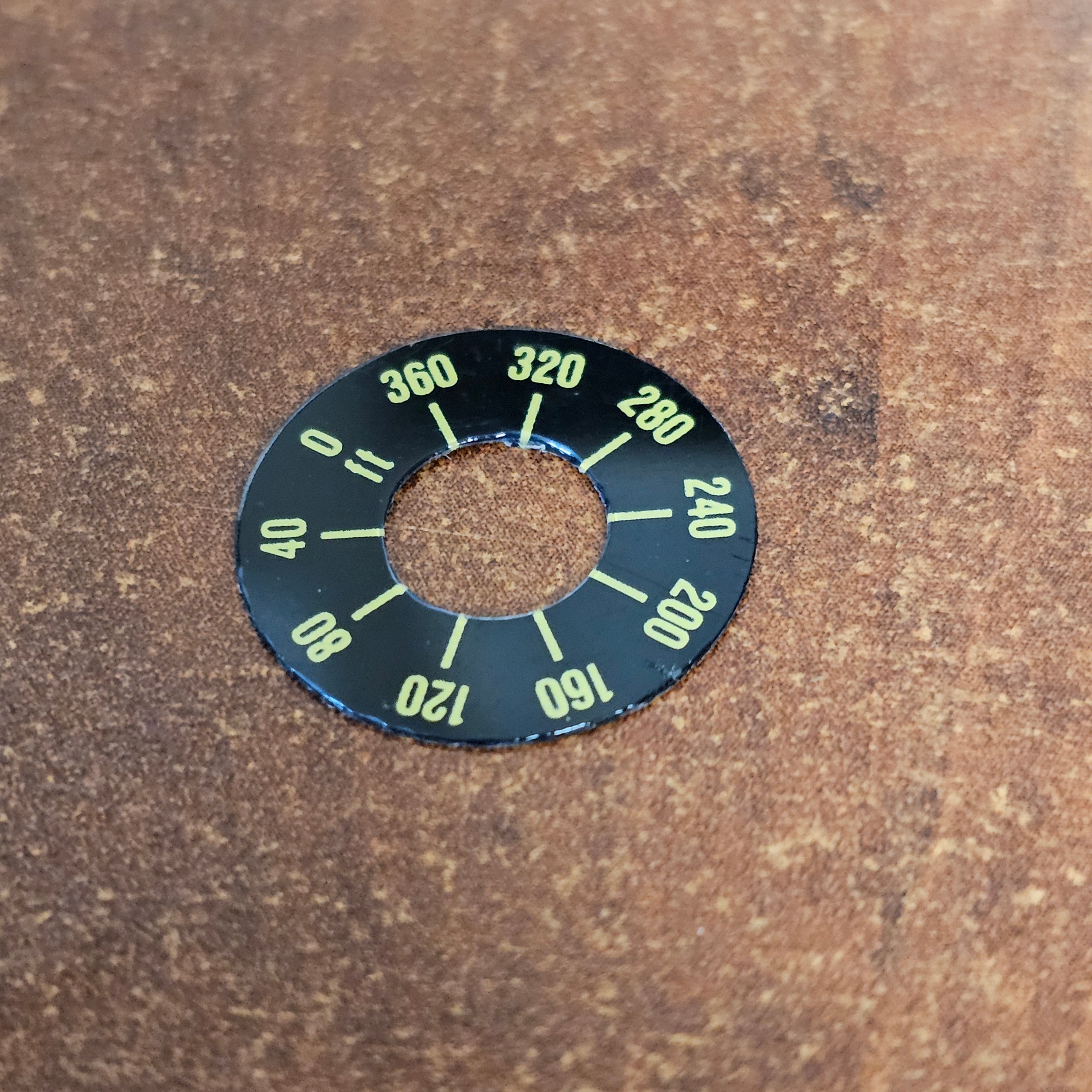 Arriflex SR1 SR2 Magazine Frame Dial Decal (Feet) – Du-All Camera