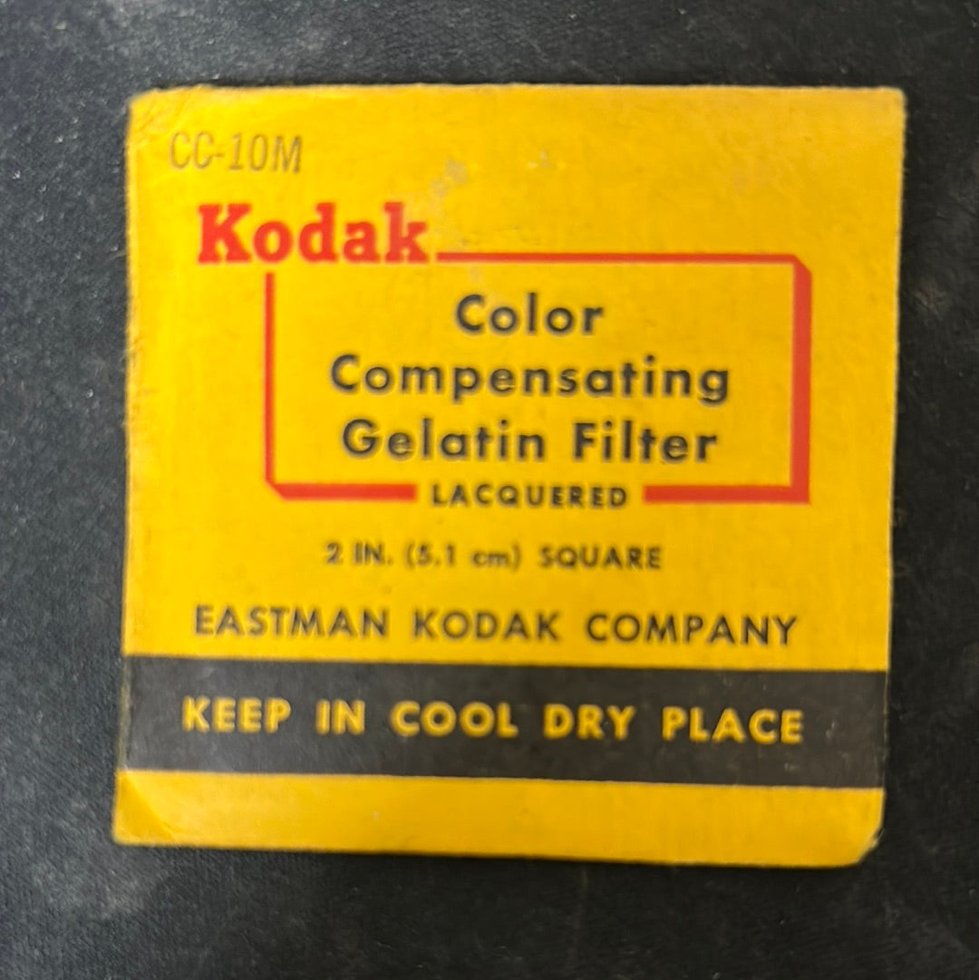 Kodak Wratten Gel Filter (CC10M) 2" x 2" – Du-All Camera