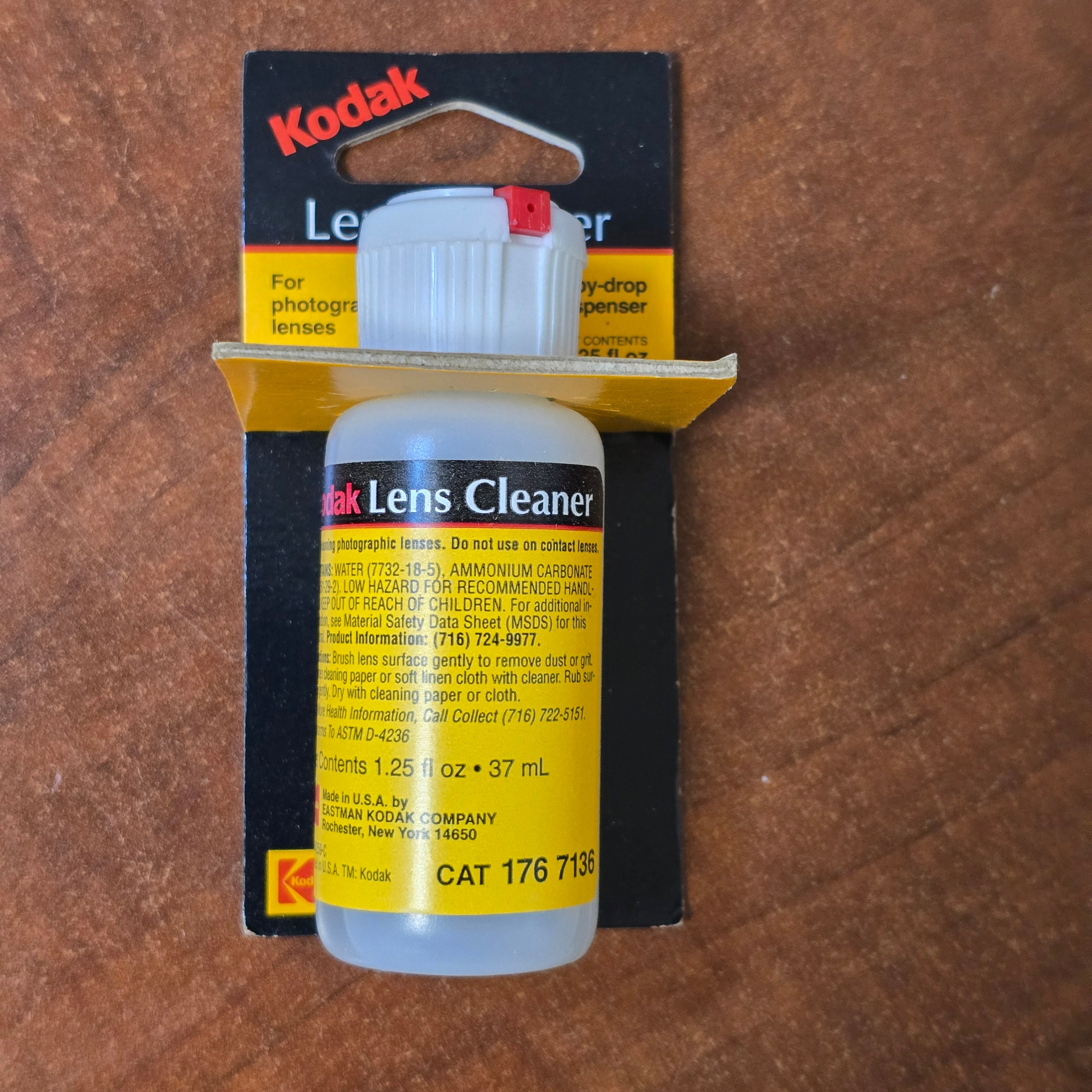 Kodak Lens Cleaner 1.25 Fl oz CAT 176 7136 – Du-All Camera