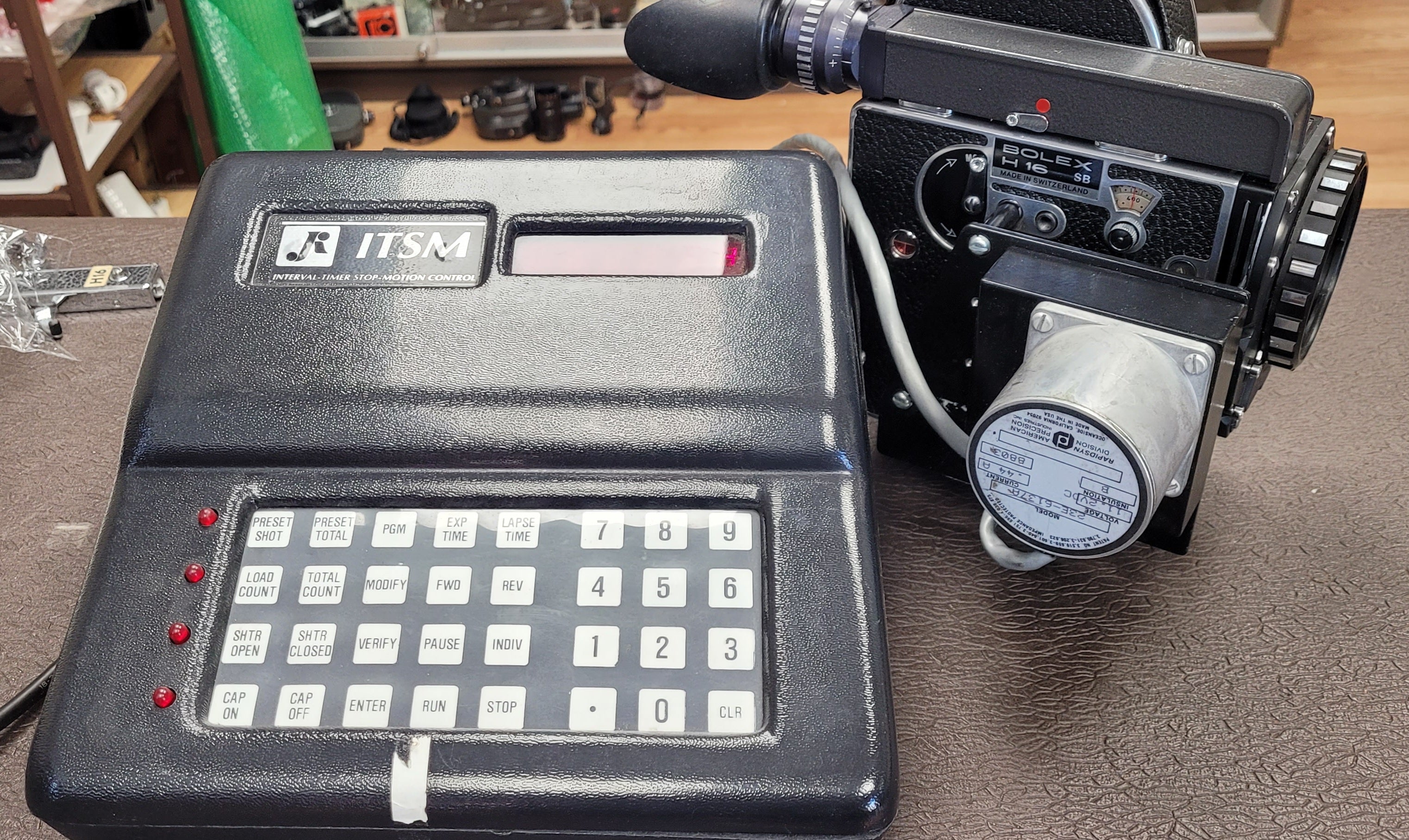 JK Cinema ITSM/BX Interval-Timer Stop Motion Motor Control for Bolex ...